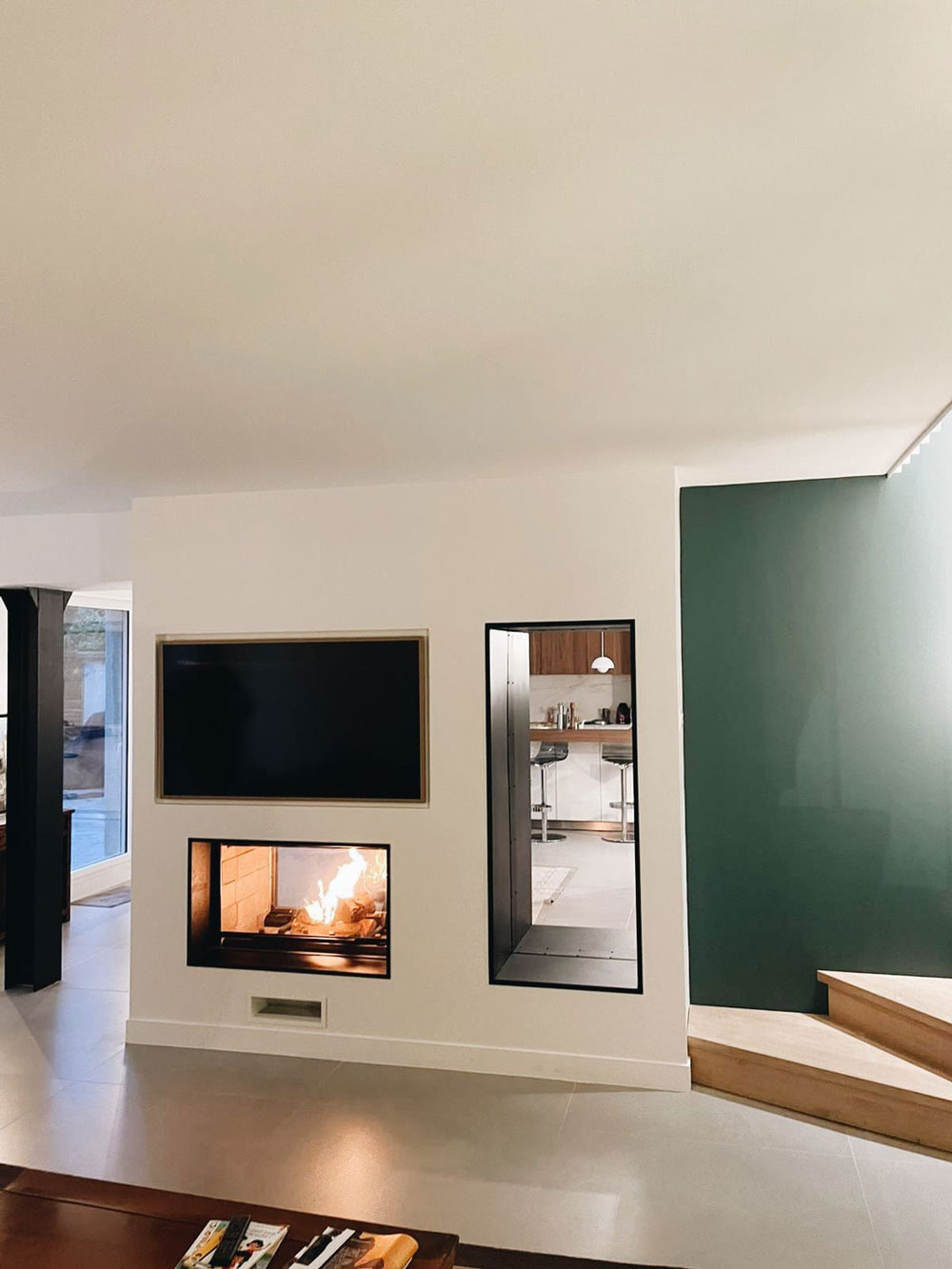 Cheminée Seguin91 - Foyer FAE 100 double face - Cheminées Seguin 91